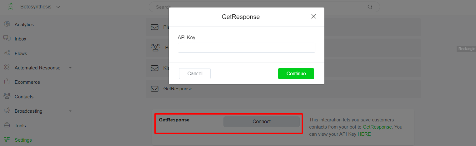 GetResponse - Botosynthesis.ai