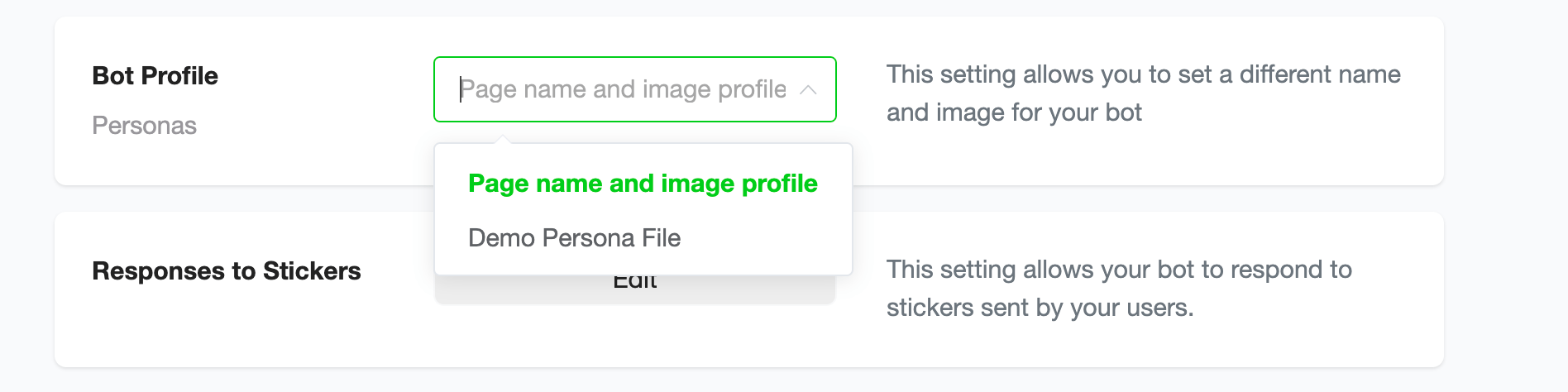 How to use personas - Botosynthesis.ai